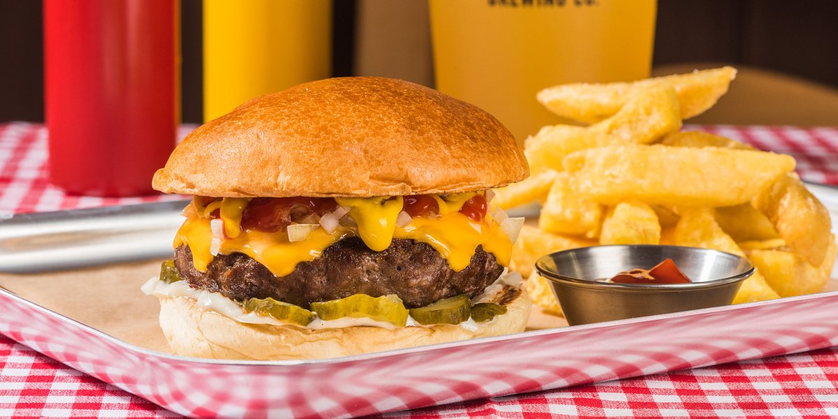 Fuller's offers 100 customers a free cheeseburger and pint
